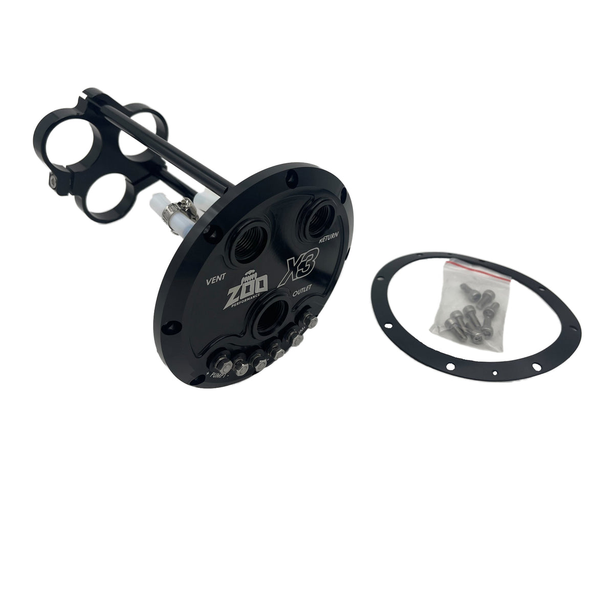 TRIPLE FUEL PUMP HANGER KIT – Zoo Performance