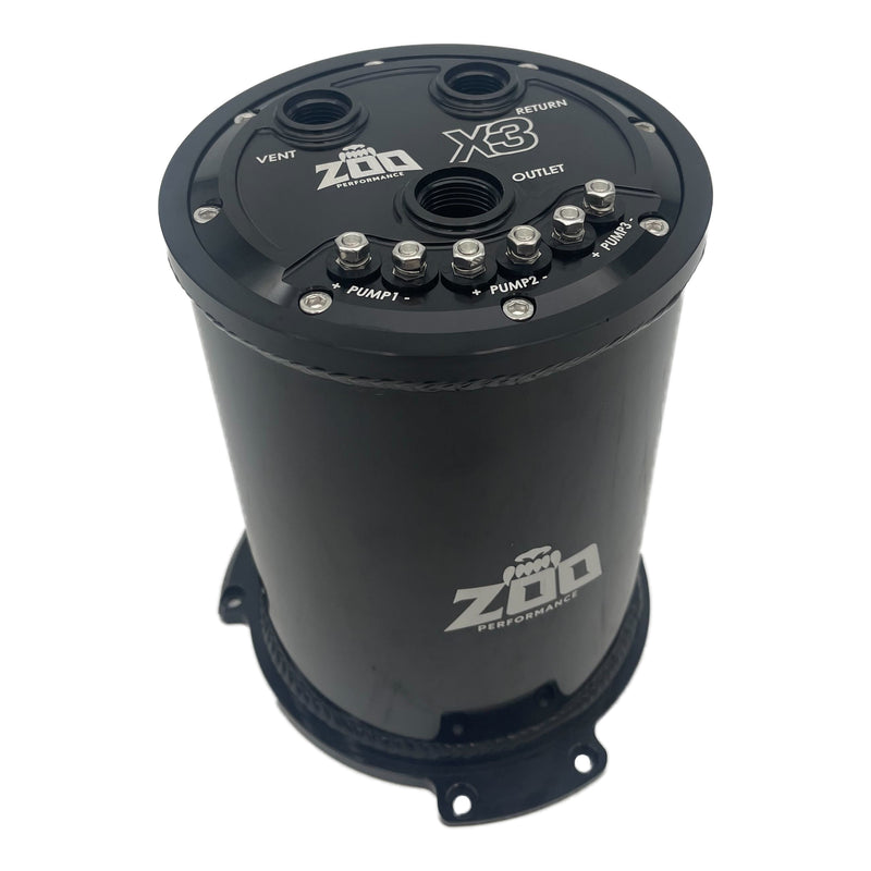 TRIPLE PUMP 2.8 LITRE SURGE TANK - Zoo Performance