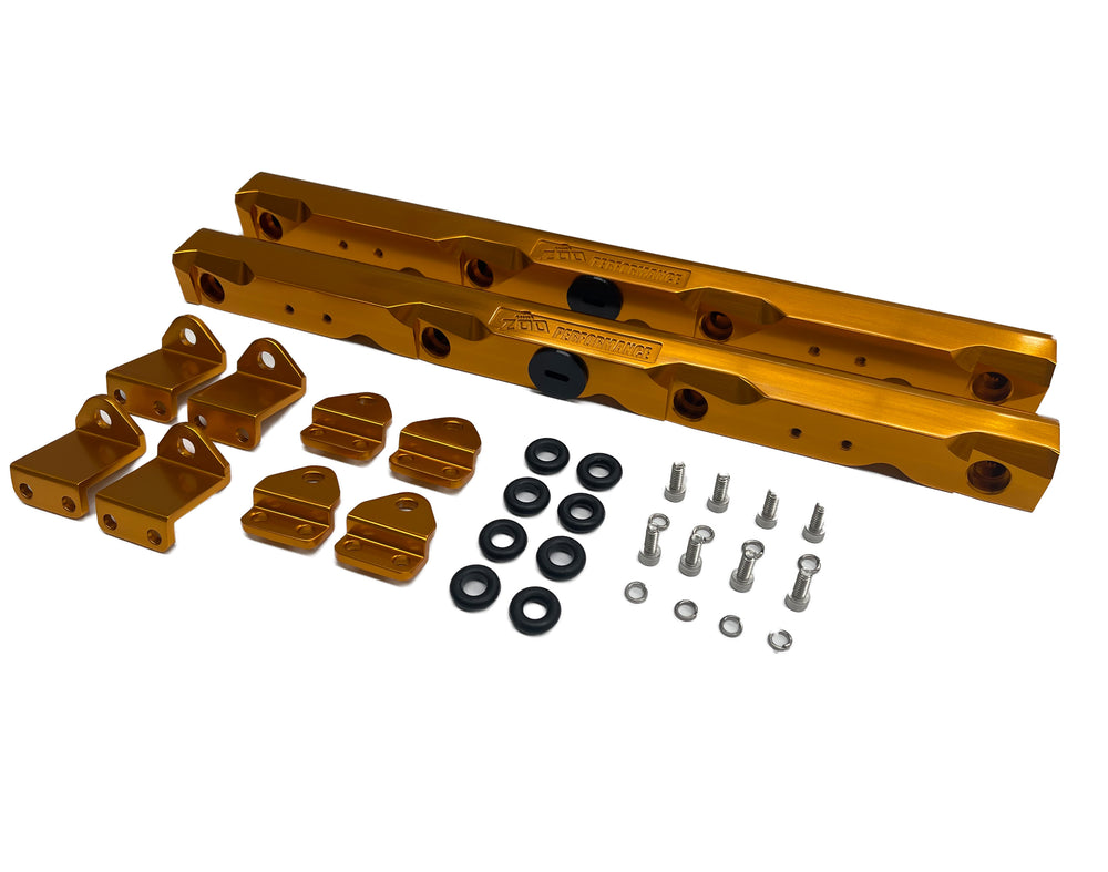 LS3 FUEL RAILS (GOLD, BLACK, SILVER) - Zoo Performance